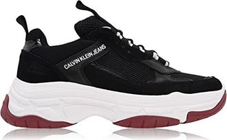 Calvin Klein Jeans Maya Mesh Femme Baskets Mode Noir