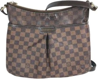 Louis Vuitton Sac bandouli&egrave;re Damier en toile Pre-owned - Femme - Pre-owned - Brun - Taille: ONE Size
