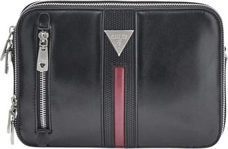 Guess Homme, Sacs, Noir, Taille: ONE Size Torino Logo Crossbody