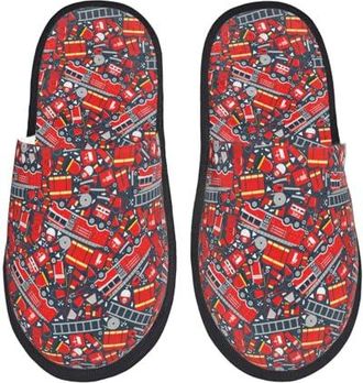 Generic Pantoufles Unisexes Impression De Signe De Feu House Chaussures Automne Hiver Adultes Pantoufles DExtérieur, Pour Intérieur Extérieur, Femmes, Hommes,