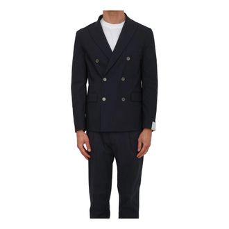 Paolo Pecora Giacca Tessuto - - Jackets - Herren - Blau - L
