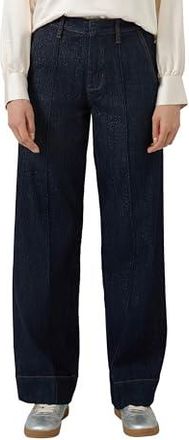 s.Oliver 2172603 Pantalon en Jean Suri-Jambes Larges, 58z8, 46W / 34L Femmes