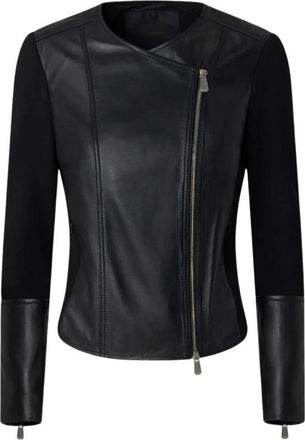 Pinko Pinko, Femme, Vestes, Noir, Taille: 42 FR Girasole Jacket