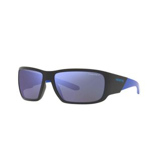 Arnette Matt Schwarze Sonnenbrille Snap II - - Accessories - Herren - Schwarzk - 64 MM