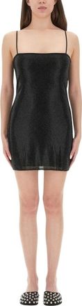 Alexander Wang Femme, Robes, Noir, Taille: 36 FR Crystal Embellished Slip Dress