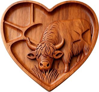 Generico Charcuterie-Bretter | Servierteller f&uuml;r Lebensmittel mit Holzdesign | Servierteller f&uuml;r Charcoteries, Zuhause, Esstisch, Bankett, Familientreffen, Par