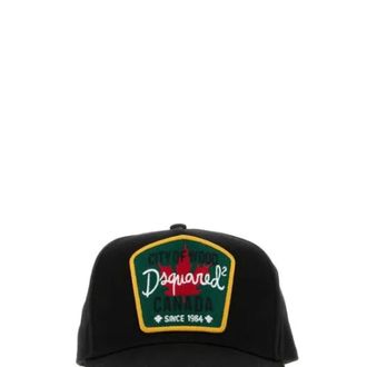 Dsquared2 unisex, Accessoires, Noir, Taille: ONE Size Casquette de baseball avec logo