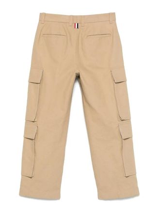 Thom Browne Pantalons D&eacute;contract&eacute;s - Camel