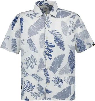 Camel Active Herren Hemden blau gemustert