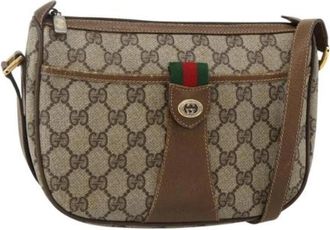 Gucci Sac port&eacute; &eacute;paule Pre-owned - Femme - Pre-owned - Brun - Taille: ONE Size