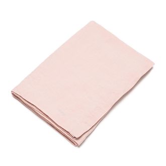 LinenMe Linenme Küchentuch, 170 x 170 cm, 10-teilig, Stone Washed Tischdecke, Aloe - 6,35, Leinen, Rosa, 170 x 250 cm