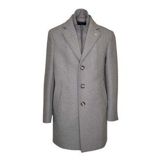 Manuel Ritz 3932C4548C Mantel - - Coats - Herren - Grau - XL