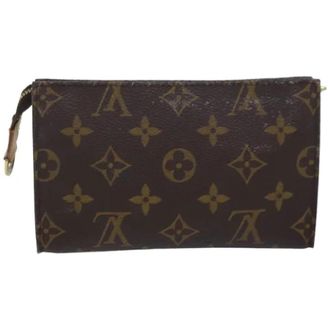 Louis Vuitton Pre-owned Canvas pouches - - Pre-owned - Damen - Braun - ONE SIZE