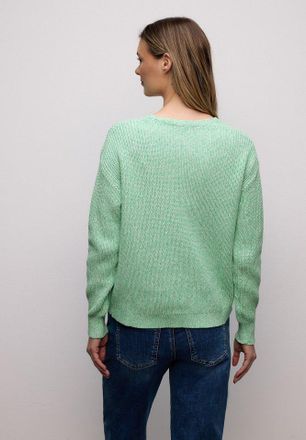 Street One V-Ausschnitt-Pullover mit V-Ausschnitt