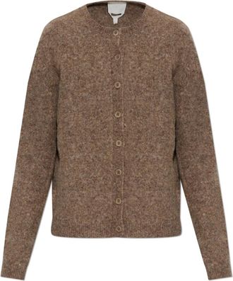 A.P.C. A.p.c., Femme, Pulls, Brun, Taille: 38 FR Cardigan en laine