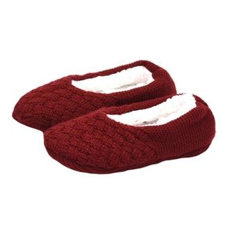 BESPORTBLE Chaussures Chaudes Hiver &Eacute;paisses Et Antid&eacute;rapantes Avec Picots Confortables Pour Usage Int&eacute;rieur