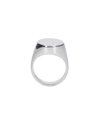 Maison Margiela Oval Silver Ring