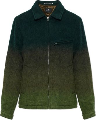 Paul Smith Wolljacke - - Jackets - Herren - Gr&uuml;n - XL