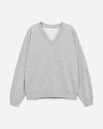 Arket Sweatshirt Mit V-Ausschnitt -Grau