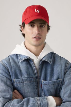 Levi's Kappe mit Monogramm - Herren - Rot / Rot