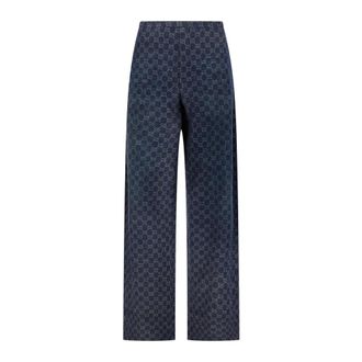 Gucci All-over GG Baumwollhose - - Jeans - Herren - Blau - L