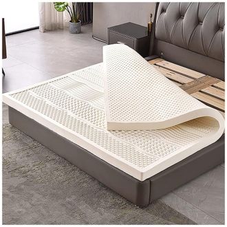 Generic 100% Naturlatex-Topper, Premium-Futon-Matratzenauflage in Hotelqualit&auml;t, Langlebig und Formstabil, Latex-Matratzenauflage, Weiche Naturlatex-Matratze,