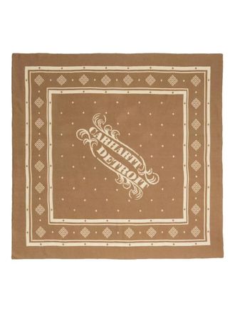 Carhartt Work in Progress Gemustertes Bandana - Braun