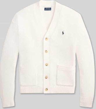 Polo Ralph Lauren Regular Fit Strickjacke aus reiner Baumwolle