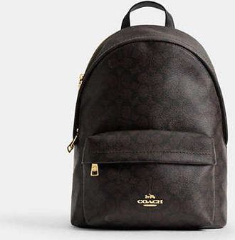 Coach Taylor Kleiner Rucksack Aus Signature-Canvas
