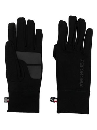 Moncler gants en jersey - Noir