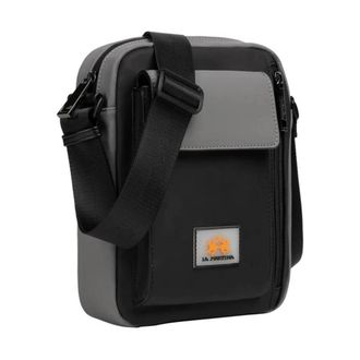 La Martina Polyethylen Crossbody Bag mit verstellbarem Riemen - - Bags - Herren - Schwarzk - ONE SIZE