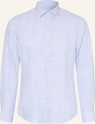 Seidensticker Seidensticker Leinenhemd Regular Fit blau