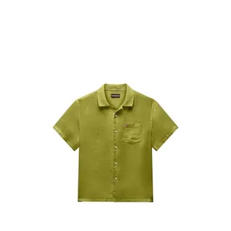 Napapijri Chemise droite G-Linen en lin