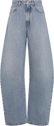 Alaia Femme, Jeans, Bleu, Taille: 38 FR Round Pants