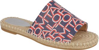 Tom Tailor Damen 5396202 Flacher Slipper, Navy White Red, 38 EU