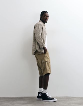 Carhartt Work in Progress Regular Cargo-Shorts in Dunkelbeige-Neutral