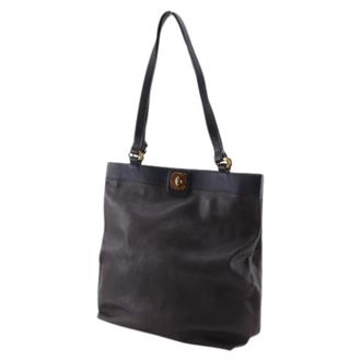 Delvaux Pre-owned Leather Tote Bag - - Pre-owned - Damen - Braun - ONE SIZE