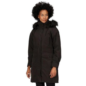 Regatta Winterjacke Winter-Parka Shiloh (wasserabweisend, w&auml;rm) schwarz Damen