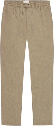 Les Deux Homme, Pantalons, Vert, Taille: W33 Como Tapered Slub Pants