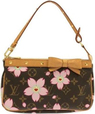 Louis Vuitton Pre-owned Monogram Pochette Accessoires - Femme - Pre-owned - Brun - Taille: ONE Size
