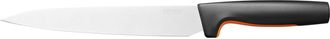 Fiskars Fleischmesser, Functional Form, Gesamtlänge: 34 cm, Japanischer Edelstahl/Kunststoff, 1057539