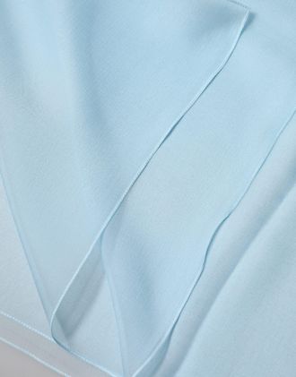 Dolce & Gabbana Mens Silk Neck Wrap Scarf Blue