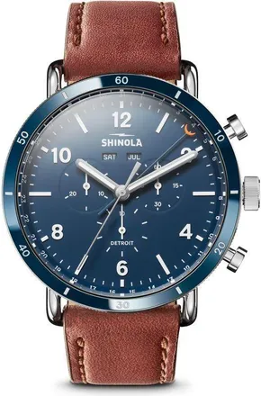 Shinola montre Canfield Sport 45 mm - Bleu
