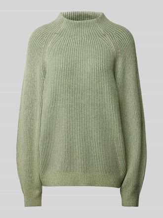 Tom Tailor Loose Fit Strickpullover mit gestreiftem Ripp-Muster