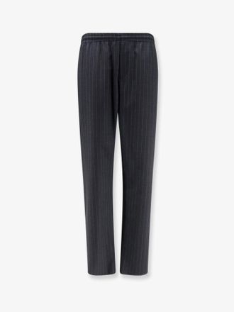 Burberry Wool trousers with drawstring - BURBERRY - gender_Man
