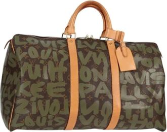 Louis Vuitton Pre-owned Toile sacs-louis-vuitton - Femme - Pre-owned - Vert - Taille: ONE Size