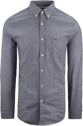 Lacoste Oxford Regular Fit Herrenbluse Blau