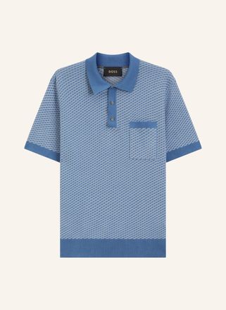 HUGO BOSS Pullover L-Lomato Regular Fit blau