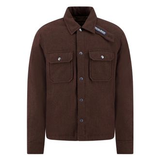 Woolrich Surchemise Alaskan en laine - Homme - Vestes - Brun - Taille: M