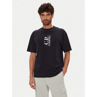C.P. Company T-Shirt 19CMTS092A005100W Dunkelblau Regular Fit